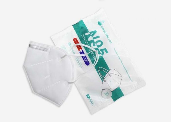 Green Fire God N95 FFP3 Face Mask - Health. Tech7even